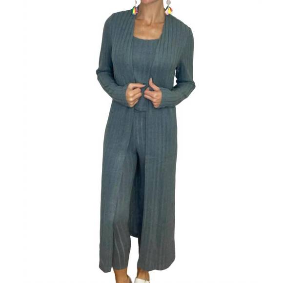 COZY CO. | Sweaters | New Cozy Co Sondra Duster Cardigan In Blue | Poshmark